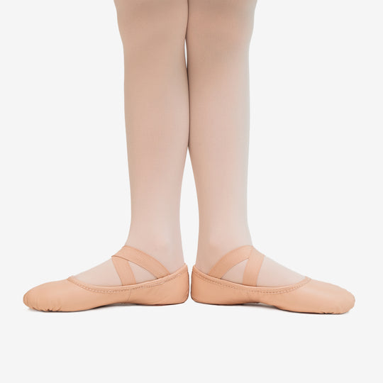 Betty Leather Split Sole Shoe – Dancer's Image