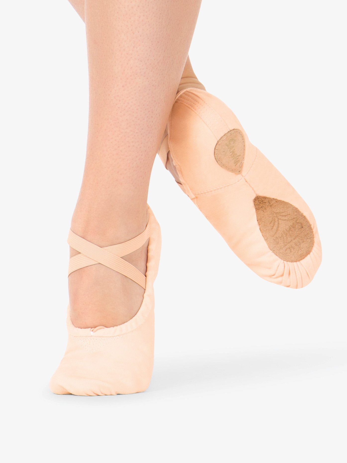 Pro1 Canvas Split Sole Ballet Slipper - Pink – Dancer's Image